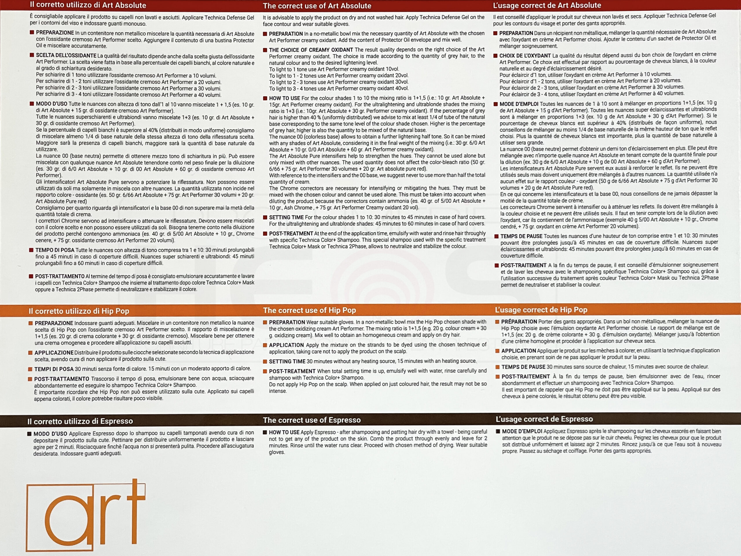 VITALITY’S ART TINTURA ABSOLUTE 100ML – HEOS Profumerie | Shop Online